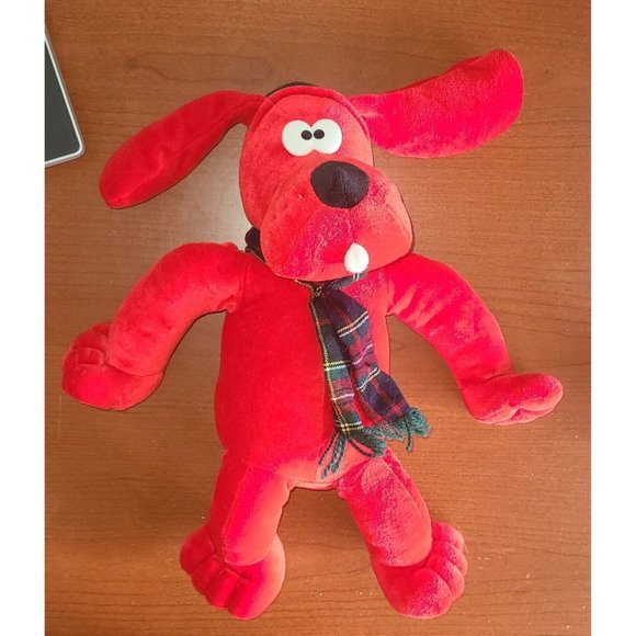 Commonwealth | Toys | Commonwealth Big Red Dog Plush Puppy 7 Inch ...